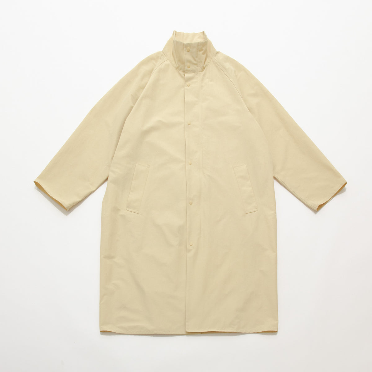 60/40 Cloth Zip-up Coat Stand-Up Collar – YAECAYA