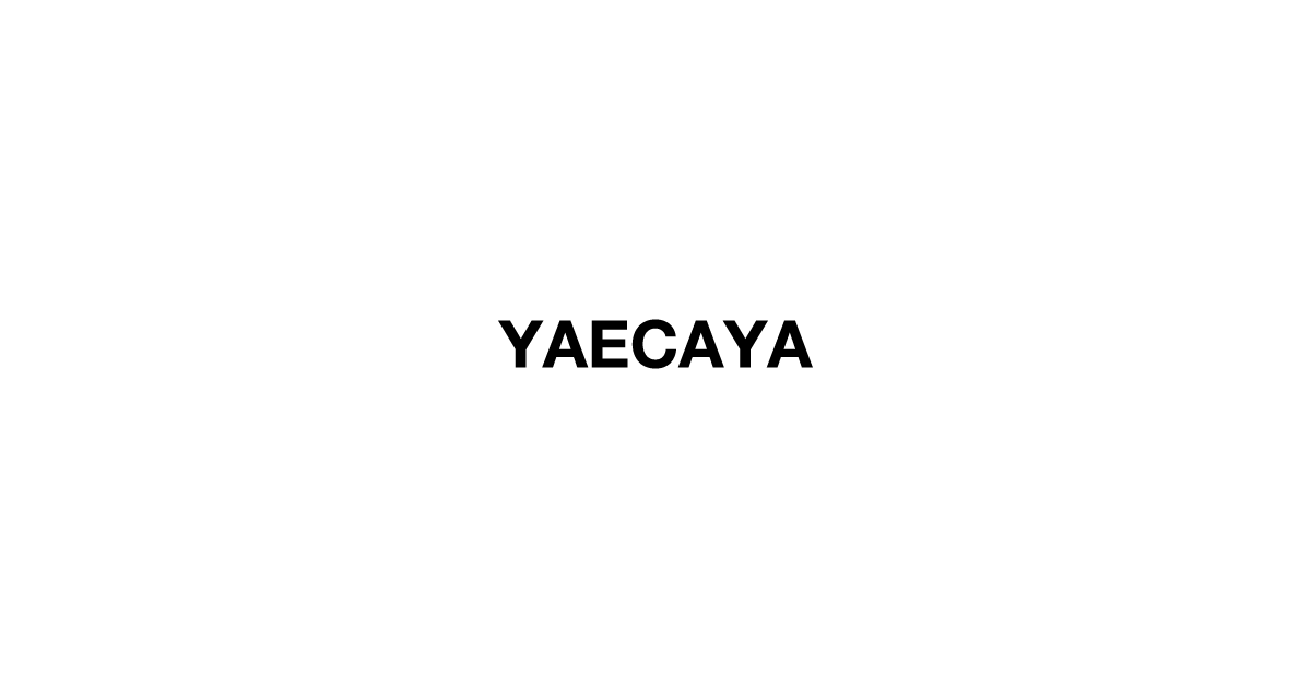 YAECAYA / ikkaku