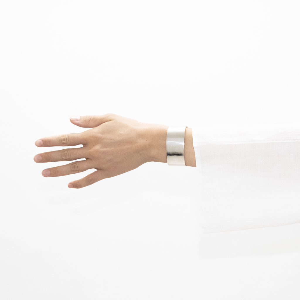 Silver Bangle – YAECAYA