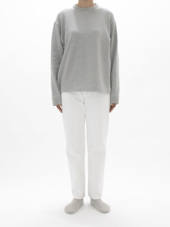 Loopwheel Knit Crew Necked Sweatshirt – YAECAYA