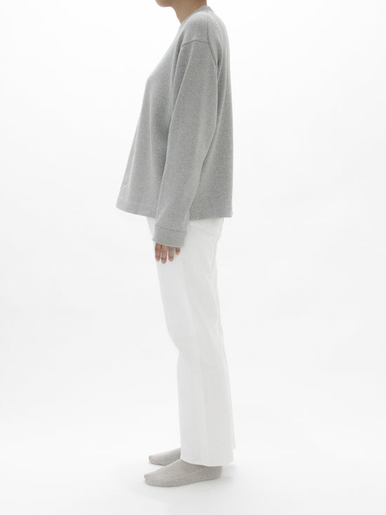 Loopwheel Knit Crew Necked Sweatshirt – YAECAYA