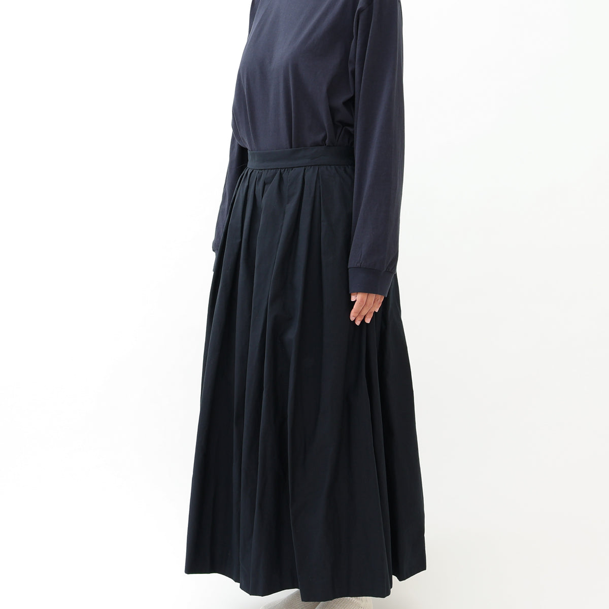 Oxford Tuck Gather Skirt – YAECAYA